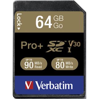 64 GB Verbatim Pro+ SDHC 600x Class 10 U1 Retail - Secure Digital Karten (SD) | Mindfactory.de