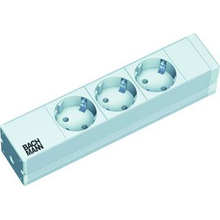 Bachmann Rack-Stromverteilung 254mm(10) 3Steckd 1HE 230V - Zubehör für Server | Mindfactory.de