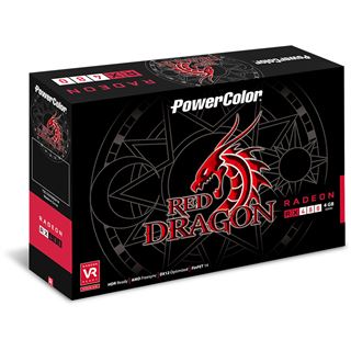 4GB PowerColor Radeon RX 480 Red Dragon Aktiv PCIe 3.0 x16 (Retail ...