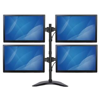 Startech QUAD MONITOR STAND - STEEL - Monitor Tischhalterungen ...