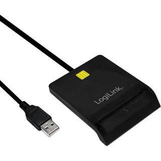 LogiLink USB 2.0 Card Reader, Kunststoffgehäuse, schwarz - Kartenleser ...