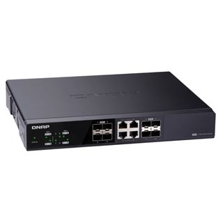 QNAP QSW-804-4C 8-port 10Gb unmanaged Switch 4xSFP+ 4xRJ45/SFP+ ...