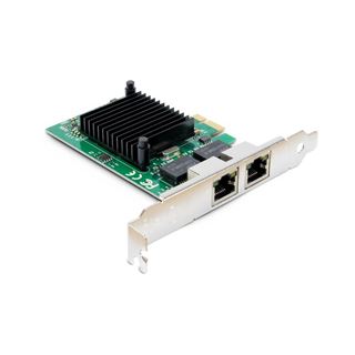 Inter-Tech Argus PCIe x1 Dual Gigabit Adapter ST-7239 - Netzwerkadapter ...
