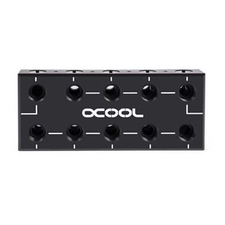 Alphacool ES Distro Plate Parallel C5 - Zubehör für WaKü | Mindfactory.de