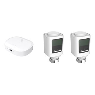 R7075 WOOX SMART HEIZUNGSTHERMOSTHAT Kit fuer Danfoss/RA/RAV/RAVL weiss ...