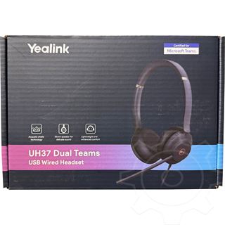 Yealink UH37 Dual Microsoft Teams USB-Headset - Headsets kabelgebunden ...