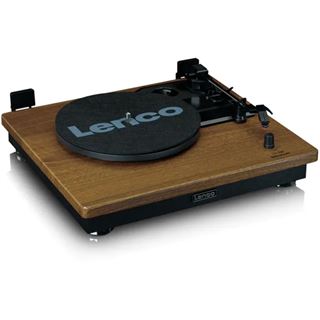 Lenco LS-100WD Plattenspieler BT mit 2 Lautsprecher ...