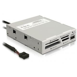 Delock 57in1 Card Reader 91628 3.5" Multi Slot Kartenleser ...