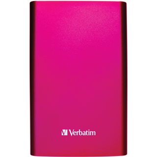 1TB Verbatim Store and Go Portable 53035 2.5" (6.4cm) USB 3.0 pink ...