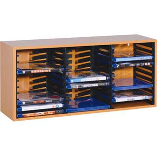 Beco Blu-Ray-Rack buche 33er Rack für Aufbewahrung (733.12 ...
