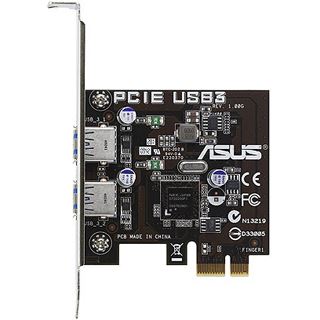 Asus PCIE USB3 2 Port PCIe 2.0 x1 bulk - Schnittstellenkarten ...