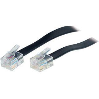 10.00m Good Connections Anschlusskabel RJ11 Stecker auf RJ11 Stecker ...