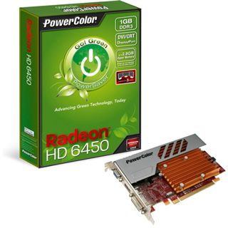 1GB PowerColor Radeon HD 6450 Passiv PCIe 2.1 x16 (Retail ...