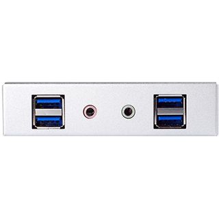 Silverstone silbernes USB 3.0 Front Panel für 3,5" (SST-FP32S-E ...