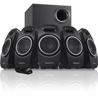 Creative A550 5.1 System 37W RMS schwarz - 5.1 Systeme | Mindfactory.de