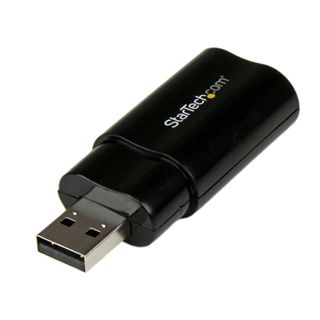 Startech Stereo Audio Adapter schwarz USB 2.0 - | Mindfactory.de