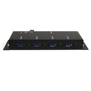 Startech ST4300USBM 4-port USB 3.0 extern mit Netzteil schwarz - USB ...