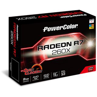 2GB PowerColor Radeon R7 260X V2 OC Aktiv PCIe 3.0 x16 (Retail ...
