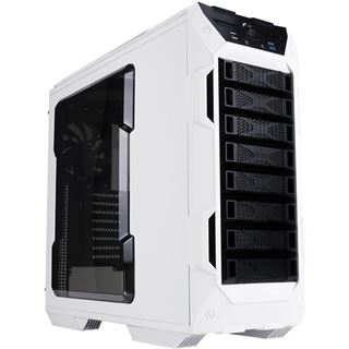 IN WIN GR One mit Sichtfenster Big Tower ohne Netzteil weiss/schwarz ...